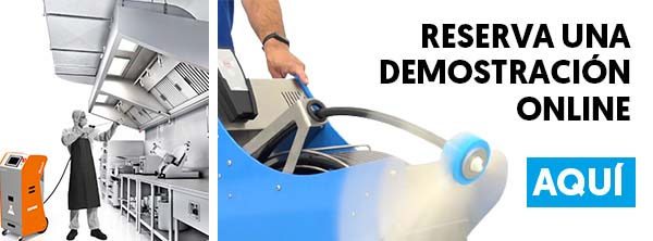 iFoam Compact. Equipo para limpiar campana de restaurante | Teinnova